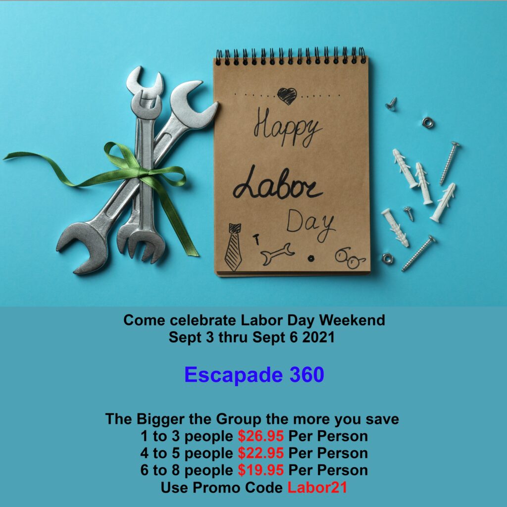 labor day - Escapade 360 Escape Room | Elgin's Premier Escape Game
